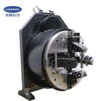 China Steel Laser Chuck F90BF 91mm Clamping Range Fully Enclosed Integrated Rear Front Chuck for Round Tube Laser Cutting for sale