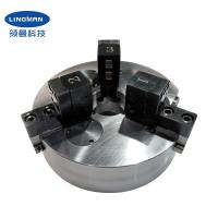 China LINGMAN Manual Three Jaw Chuck 20MM~58MM for sale
