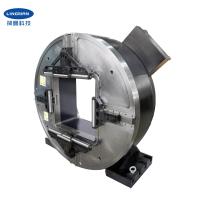 China LINGMAN F640DF 640mm Laser Tube Cutting Machine Chuck 0.3-0.9MPa 5-91mm Jaw Stroke for sale