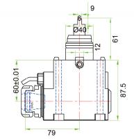 China BMT40/90/ER25 Power Tool Holder with HV1000+ Hardness Gears for CNC Lathe Precision Machining for sale