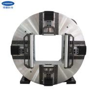 China 4 Jaw Rotary Full Stroke Laser Chuck F365DF 100r/min 7.5KN Clamping Force for Tube Cutter for sale