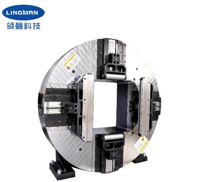 China 4 Jaw Rotary Full Stroke Laser Chuck F365DF 100r/min 7.5KN Clamping Force for Tube Cutter for sale