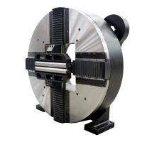 China 4 Jaw Rotary Full Stroke Laser Chuck F365DF 100r/min 7.5KN Clamping Force for Tube Cutter for sale