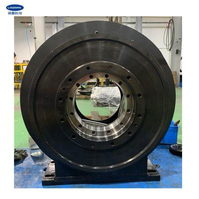 China Pneumatic Rotary Chuck 6.5kg.m² Rotational Inertia 129kg Rotating Part Weight for Laser Tube Cutting for sale