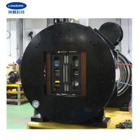 China 4 Jaw Pneumatic Chuck 180mm Stroke 4.5KN Clamping Force for Laser Pipe Cutting for sale