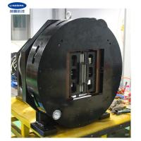 China 4 Jaw Pneumatic Chuck 180mm Stroke 4.5KN Clamping Force for Laser Pipe Cutting for sale