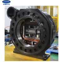 China 4 Jaw Pneumatic Chuck 180mm Stroke 4.5KN Clamping Force for Laser Pipe Cutting for sale