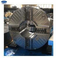 China 110mm 4 Jaw Pneumatic Power Chuck for Laser Pipe Cutter CNC Lathe 0.8KN 400rpm for sale