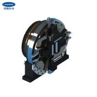 China Full Stroke 165mm Claw Stroke Pneumatic Chuck 1.36KN Clamping Force for Pipe Cutting Machine for sale