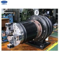 China Lever Type Medium Solid Pneumatic 4 Jaw Chuck 20mm Stroke 3.2KN Clamping Force for Laser Pipe Cutting Machine for sale