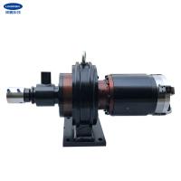 China Lever Type Medium Solid Pneumatic 4 Jaw Chuck 20mm Stroke 3.2KN Clamping Force for Laser Pipe Cutting Machine for sale