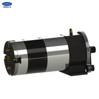 China Lever Type Medium Solid Pneumatic 4 Jaw Chuck 20mm Stroke 3.2KN Clamping Force for Laser Pipe Cutting Machine for sale