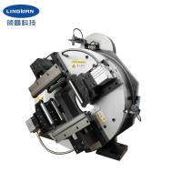 China Lingman Classic High-precision Zero-tail Full-stroke Pneumatic Square Hole Chucks For Laser Cutting Machines for sale
