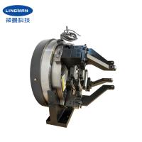 China Lingman Pneumatic Laser Chuck 130mm Clamping Range 0.6KN Force for Tube Cutting Machine for sale