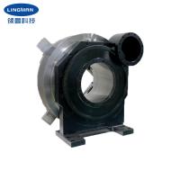 China Four-Jaw Precision Square Hole Full-Stroke Pneumatic Main Chuck F130DF 0.2-0.9MPa for Fiber Laser Cutting Machines for sale