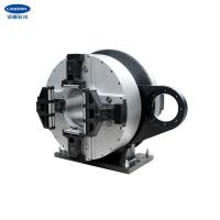 China Four Jaw Full Stroke Pneumatic Laser Chuck 6-520mm Clamping Range for Fiber Laser Pipe Cutting Machine for sale