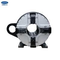 China Four Jaw Full Stroke Pneumatic Laser Chuck 6-520mm Clamping Range for Fiber Laser Pipe Cutting Machine for sale