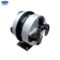 China Four Jaw Full Stroke Pneumatic Laser Chuck 6-520mm Clamping Range for Fiber Laser Pipe Cutting Machine for sale