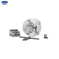 China Laser Chuck 315mm Central Height 250KG Steel Rotary Chuck for Tube Cutting 6-242mm Clamping for sale