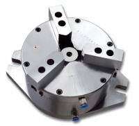 China Vertical Hollow Chuck Dual-purpose Hydraulic and Pneumatic Type for Drilling Milling Machining Center 110mm-400mm for sale