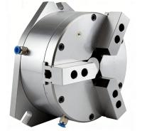 China Vertical Hollow Chuck Dual-purpose Hydraulic and Pneumatic Type for Drilling Milling Machining Center 110mm-400mm for sale