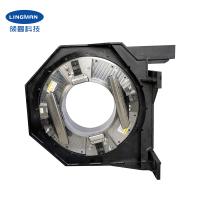 China LINGMAN Beut Large Hollow 640mm Laser Rotary Front Chuck 25KN Clamping Force for Pipe Cutting for sale