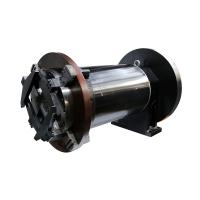 China LINGMAN Beut Large Hollow 640mm Laser Rotary Front Chuck 25KN Clamping Force for Pipe Cutting for sale