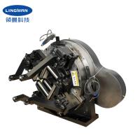 China Lingman Laser Bevel Cutting Chuck 130mm Clamping Range Pneumatic for Tube Cutting Machine for sale