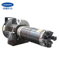 China Lingman Laser Bevel Cutting Chuck 130mm Clamping Range Pneumatic for Tube Cutting Machine for sale