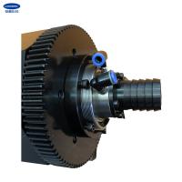China Lingman F245DF Laser Rotary Chuck 315mm Center Height 236mm Jaw Stroke 0.05mm Accuracy for Pipe Cutting for sale