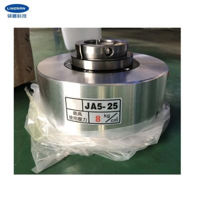 China Lingman F245DF Pneumatic Laser Chuck 120Kg Rotating Part 2.0KN Clamping Force 236mm Jaw Stroke for Pipe Cutting for sale