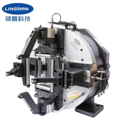 China 170mm Jaw Stroke Zero Tail Rotary Pneumatic Laser Chuck 1.2KN Clamping Force for Fiber Laser Cutting for sale