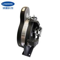 China LINGMAN F130DF 4 Jaw Self-centering Lathe Chuck Front Mount Full Stroke 124mm Clamping Range 4-128mm for sale