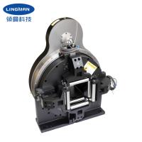China LINGMAN F130DF 4 Jaw Self-centering Lathe Chuck Front Mount Full Stroke 124mm Clamping Range 4-128mm for sale