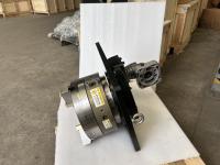 China Customizable High Precision 150r/min Three-Jaw Pneumatic Rotary Chuck for CNC Lathe for sale