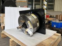 China Customizable High Precision 150r/min Three-Jaw Pneumatic Rotary Chuck for CNC Lathe for sale