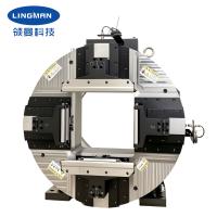 China Lingman F265DF Four-Jaw Dual-Action Chuck 6-265mm Clamping Range for CNC Pipe Cutting for sale