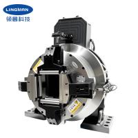 China Double Acting Pneumatic Laser Chuck 130mm Clamping Range 1.2 KN Clamping Force F130DF-TC for sale