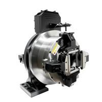 China Double Acting Pneumatic Laser Chuck 130mm Clamping Range 1.2 KN Clamping Force F130DF-TC for sale