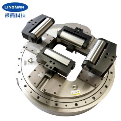 China Non-standard Customized Electric Rotary Chuck 260mm Diameter Stroke for Pipe Cutting Machine for sale