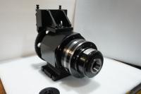 China JAB-40 Integrated Gear Transmission Rotary Pneumatic Cylinder Clamp Chuck 40mm Through-Hole 0.005mm Accuracy for φ6-φ38mm Tubes for sale