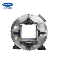 China 640mm Large Hollow Laser Rotary Chuck with 25KN Clamping Force for Industrial Pipe Cutting for sale