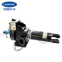 China 4 Jaw Synchronized Feeding Chuck With Through-Center Wiring For Automated Bar & Tube Feeding For Laser Tube Cutting Lathe Automation for sale