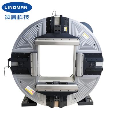 China Roller Style High Efficiency Square Hollow Laser Pneumatic Rotary Chuck For Tube Cutting Machine for sale