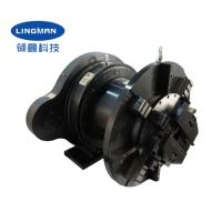 China Lingman Short Rear Chuck With Rear Air Blow For Laser Cutting Small Fuselage High Performance for sale