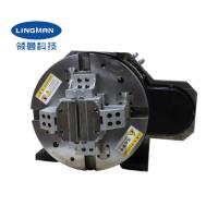 China Lingman Four-jaw Double-action Chuck F325E Featuring High Precision and Stability Widely Compatible with Laser Pipe Cutting for sale