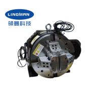 China Lingman Four-jaw Double-action Chuck F325E Featuring High Precision and Stability Widely Compatible with Laser Pipe Cutting for sale