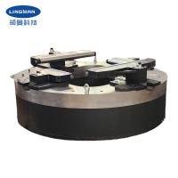 China Lingman 760 Large-Bore Heavy-Duty Hydraulic Chuck, 210 Mm Diameter Stroke, Three-Position Adjustable Jaws; Used For Laser Cutting; Hydraulic Chuck With Extra-Large Clamping Force; Maximum Load 4 Tons. for sale