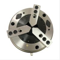 China CK160S-3 Central Hollow 3 Jaw Chuck for Lathe Machine - 42.3KN Clamping Force, 2-170mm Range for sale
