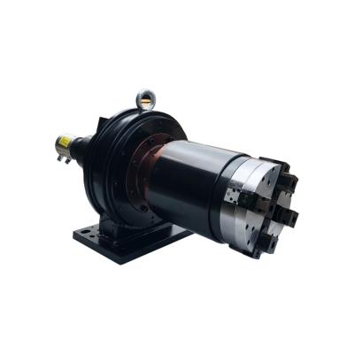 China Feeding Chuck Smart Laser Cutting Tube Chuck 4 Jaw CNC Lathe Machine with 500 RPM Speed and Φ4-Φ314mm Range for sale